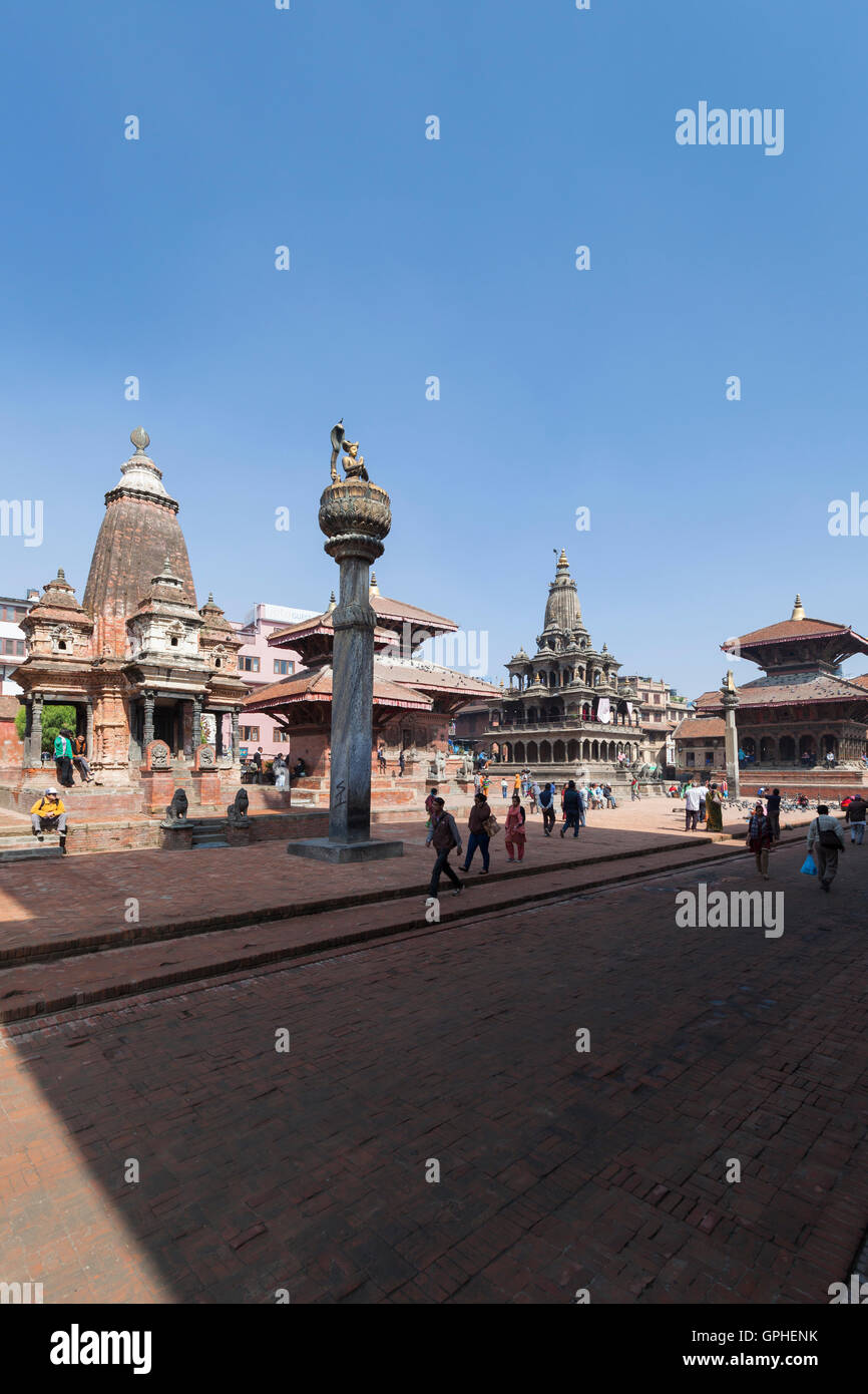 Durbar square, Patan, Nepal Stock Photo - Alamy