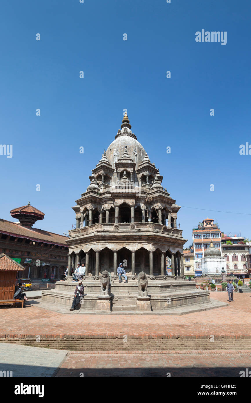 Chyasim Deval Krishna temple, Durbar square, Patan, Nepal Stock Photo ...