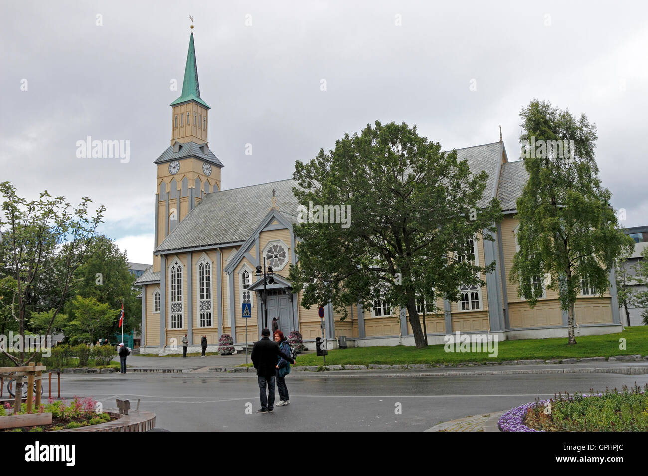 Wooden building tromso hi-res stock photography and images - Alamy
