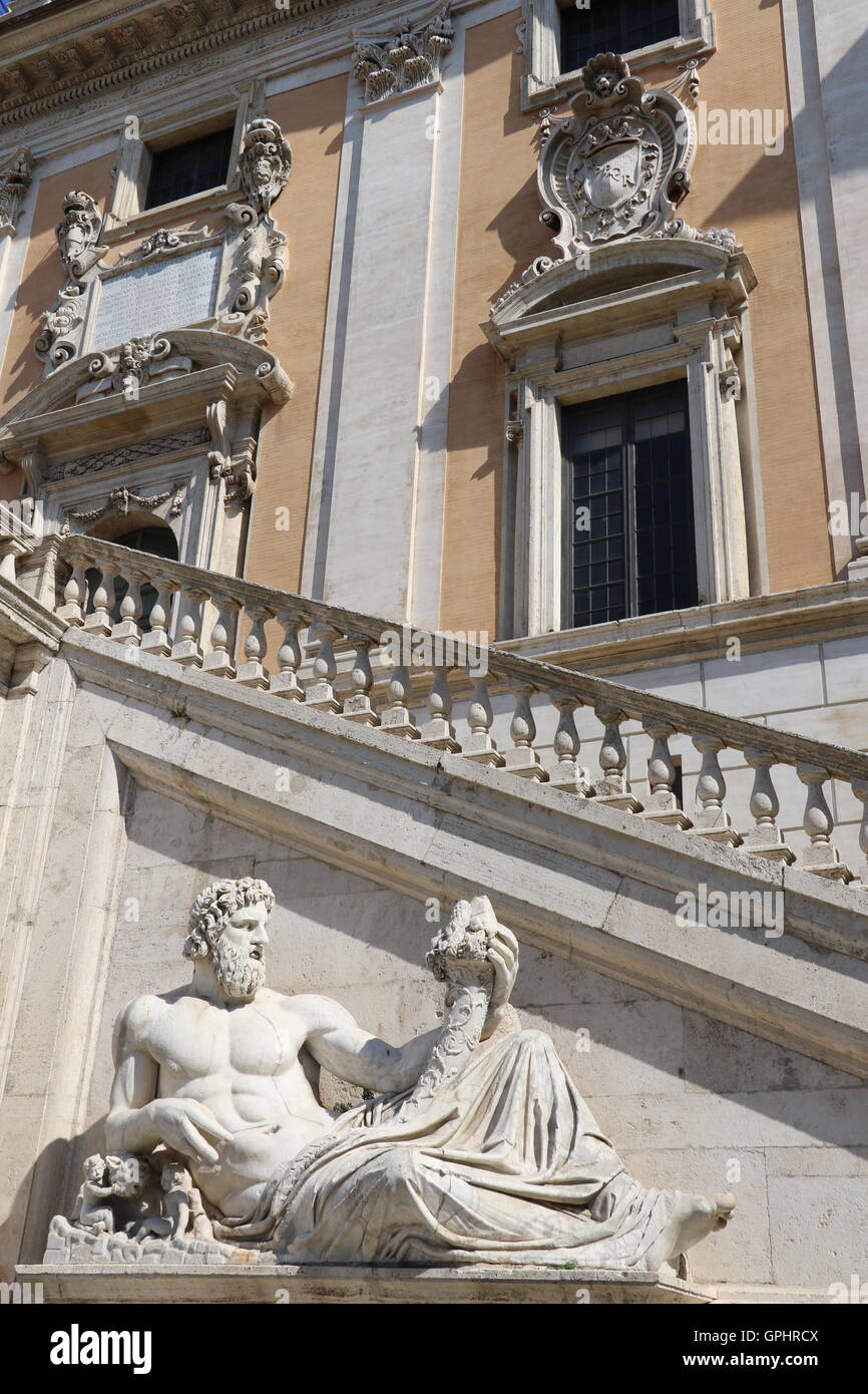 The Capitoline Hill in Rome Stock Photo - Alamy