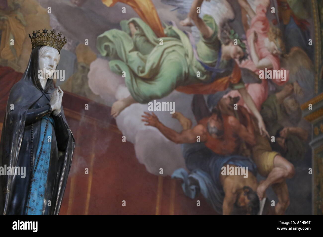 Mary jesus painting vatican hi-res stock photography and images - Alamy