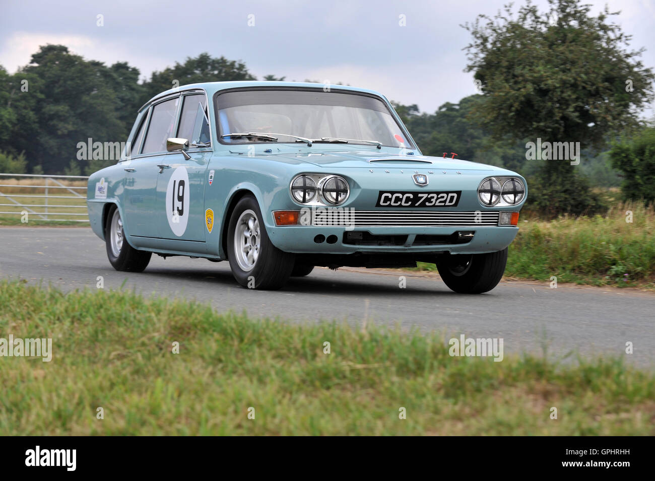 1966 Triumph 2000 rally classic rally car with Minilte wheels Stock ...
