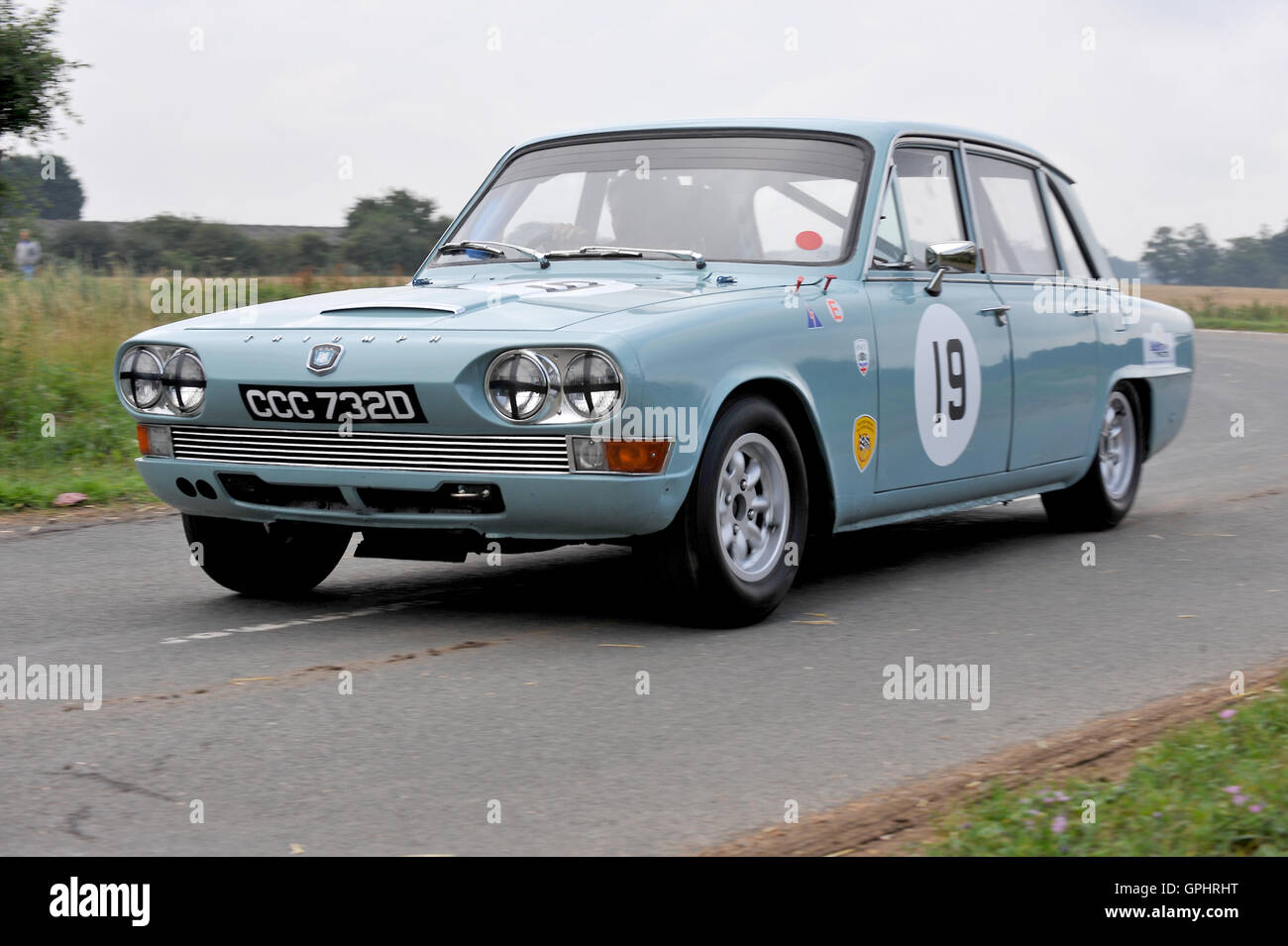1966 Triumph 2000 rally classic rally car with Minilte wheels Stock ...