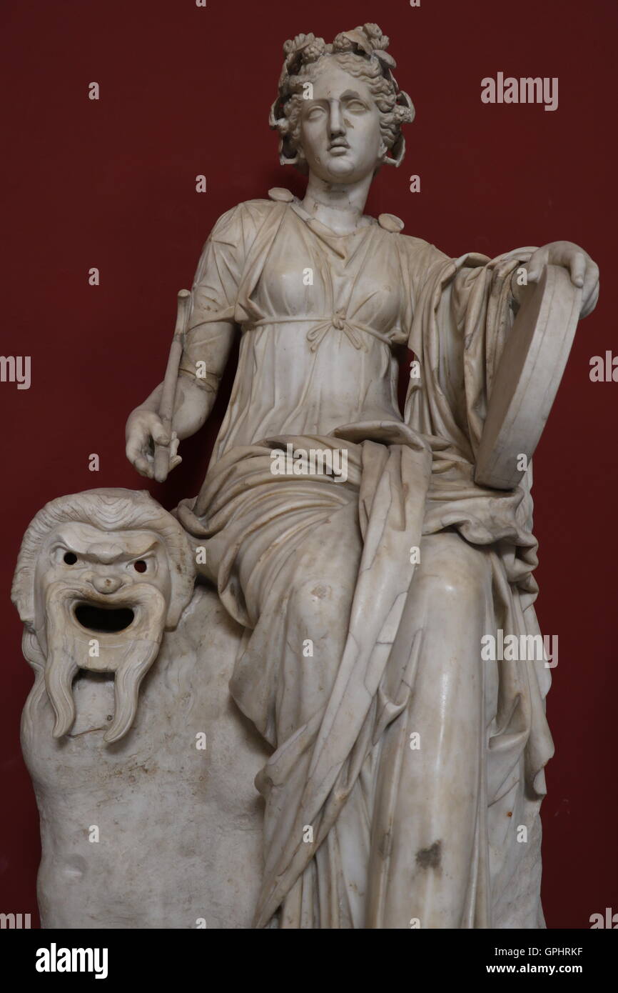 Antique statue in the Vatican museums Stock Photo - Alamy