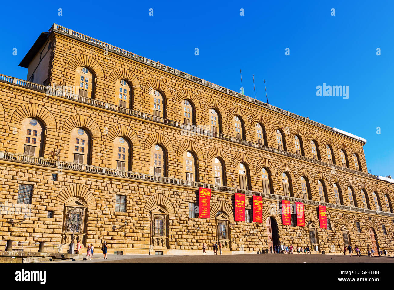 Palazzo pitti palace museum facade hi-res stock photography and images ...