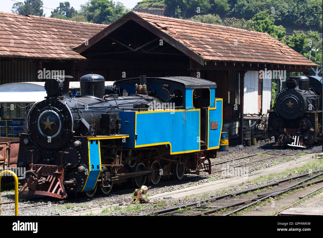 Steam locomotives india hi-res stock photography and images - Alamy
