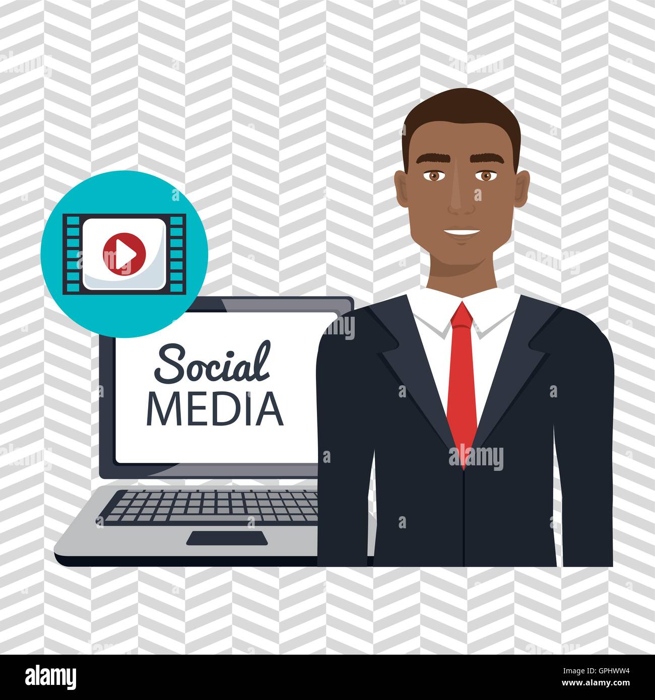 man social media apps Stock Vector Image & Art - Alamy