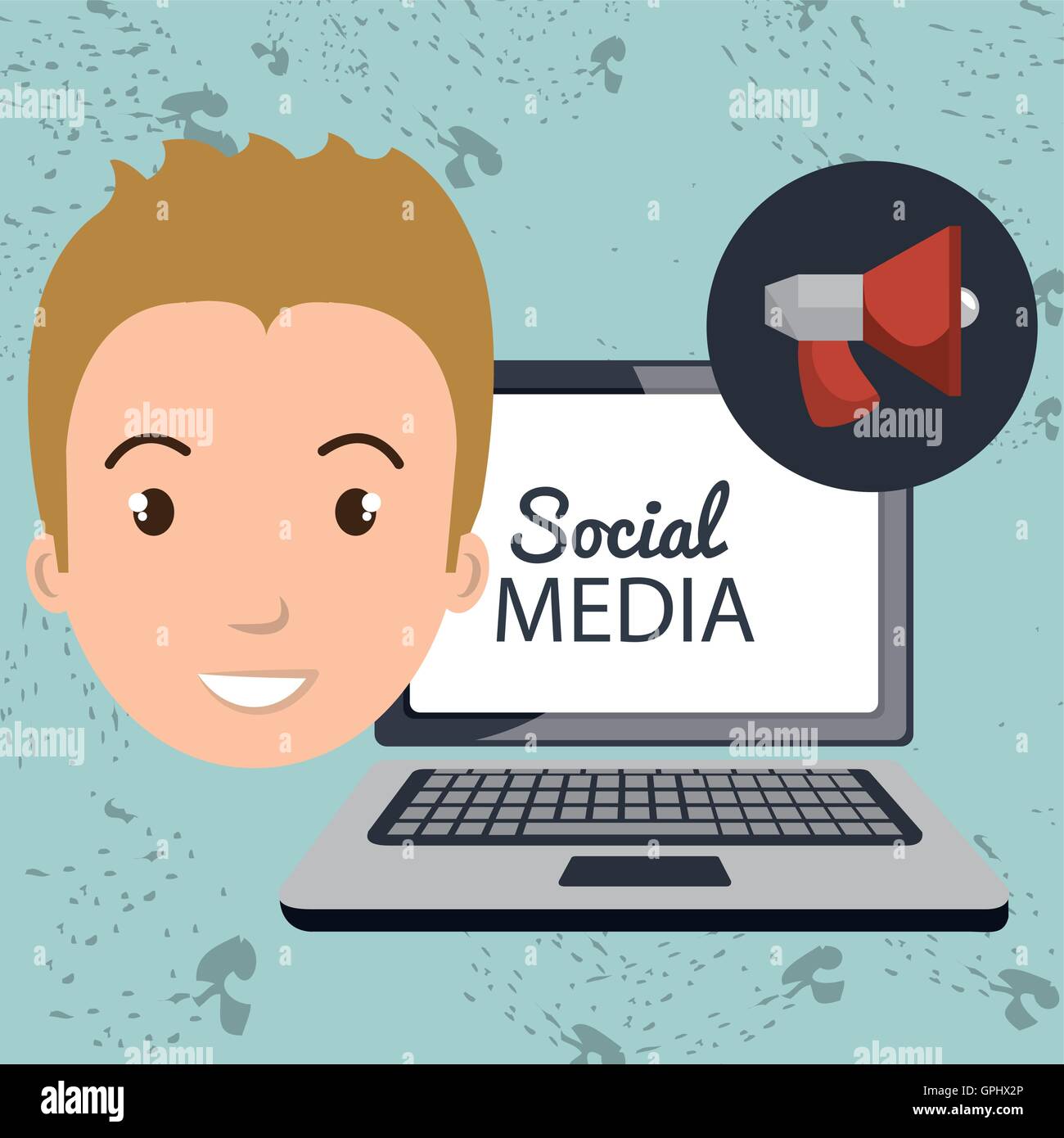 man social media apps Stock Vector Image & Art - Alamy