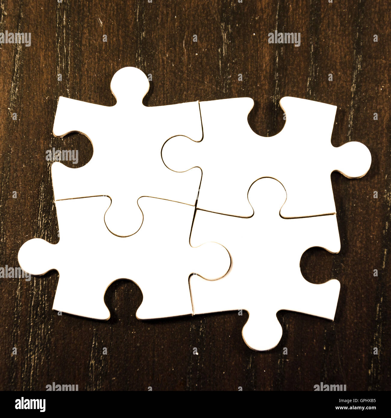 Four piece jigsaw puzzle hi-res stock photography and images - Alamy