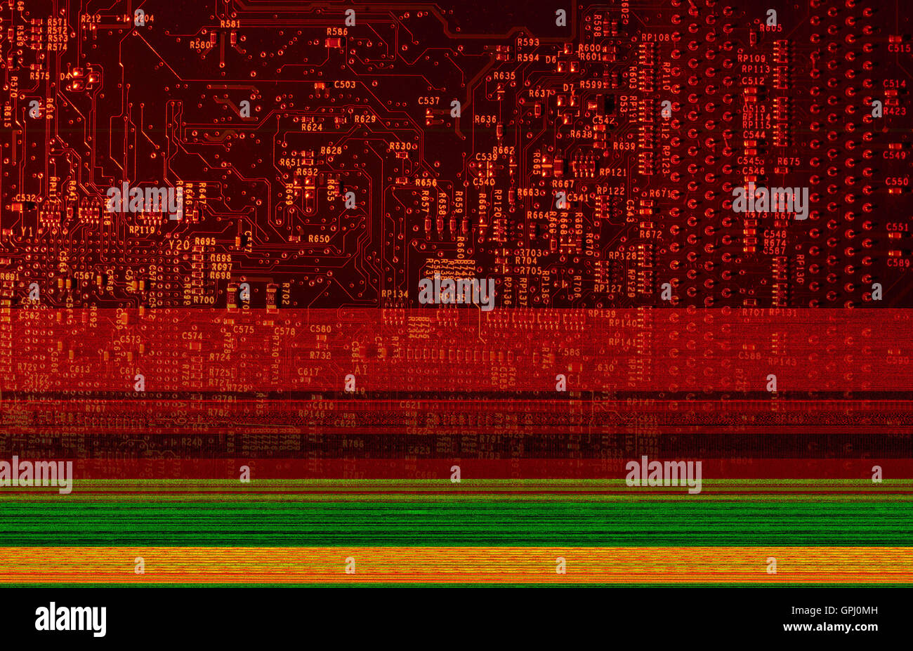 Corrupted digital hi-res stock photography and images - Alamy