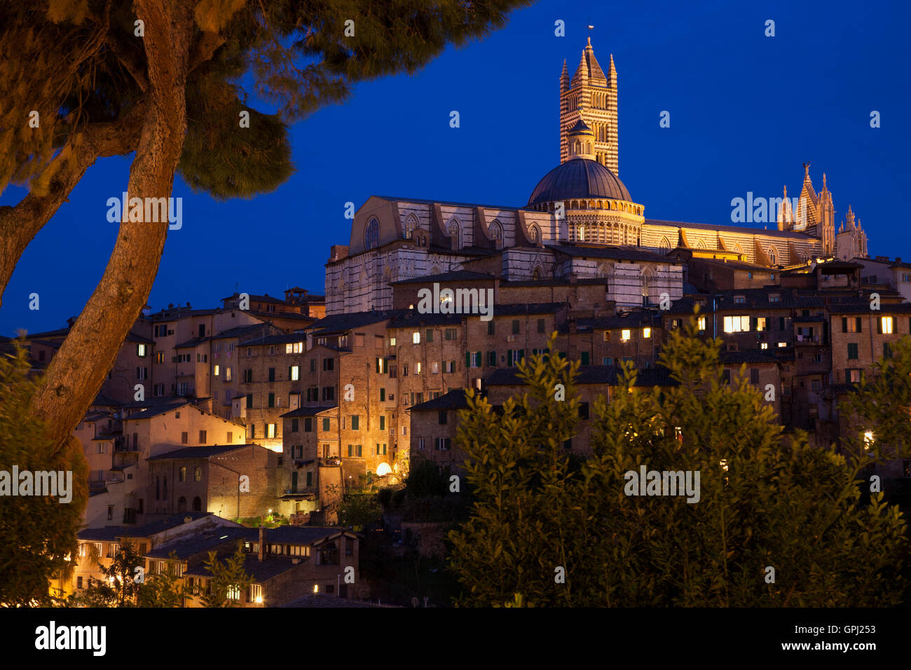 Night sky in siena hi-res stock photography and images - Alamy