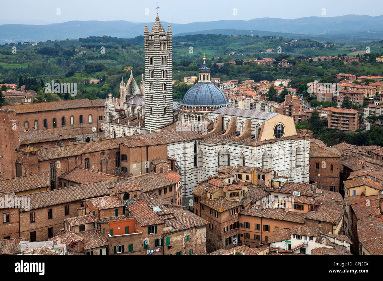 Siena overview city architecture hi-res stock photography and images ...