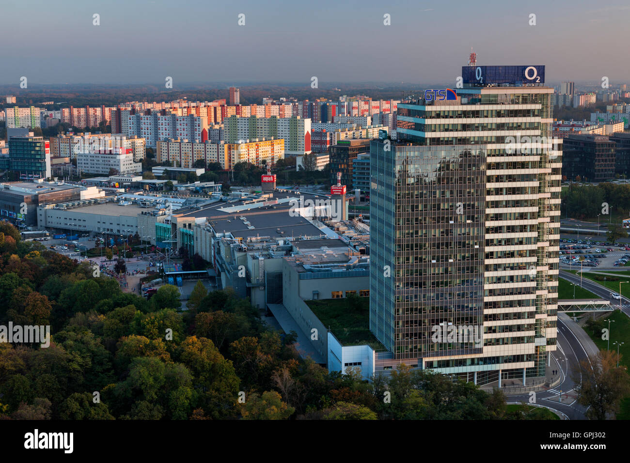 Modern buildings in Petržalka district of Bratislava Stock Photo - Alamy