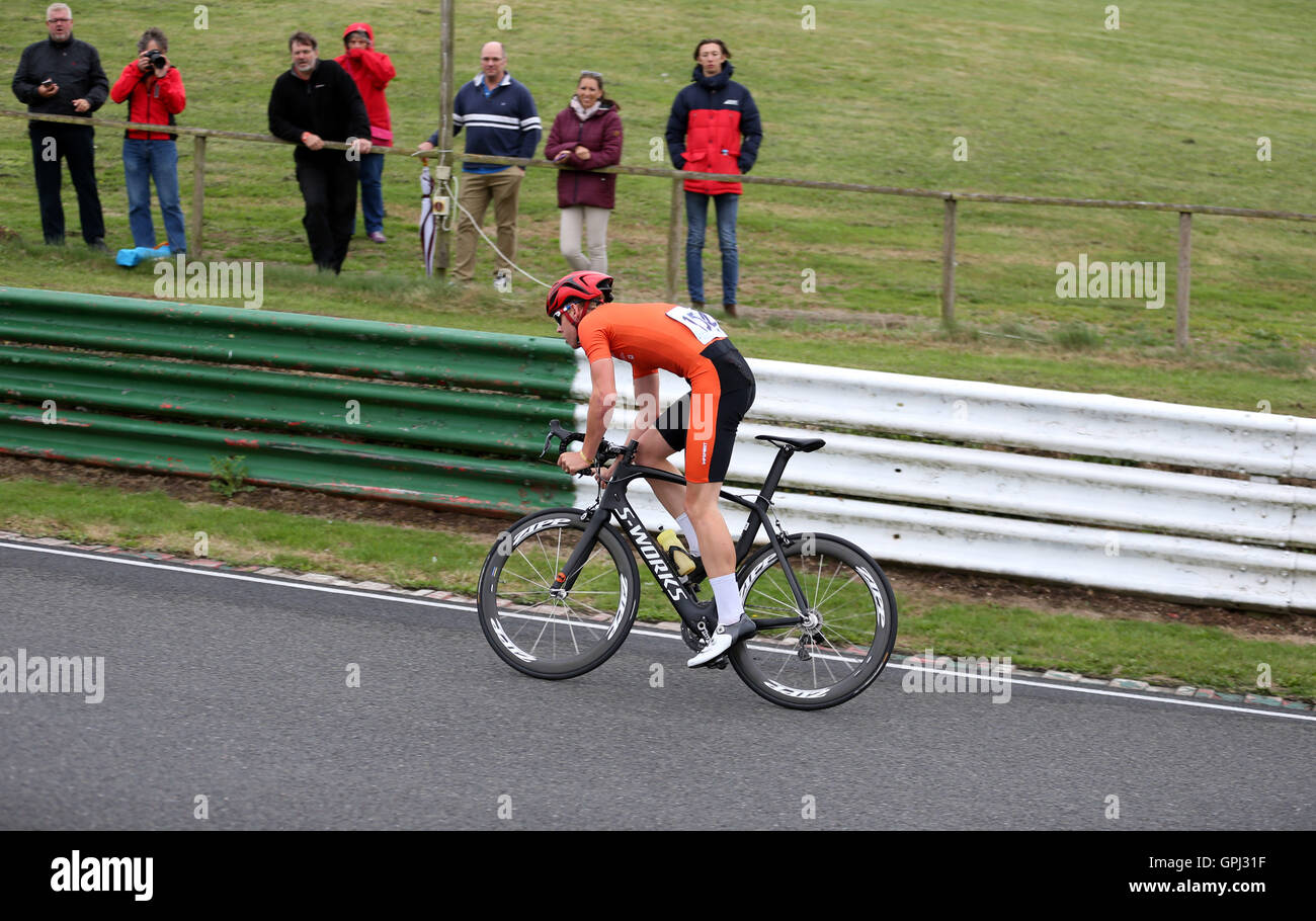 Alex Jones in action during the Para Road Race during day four of the ...