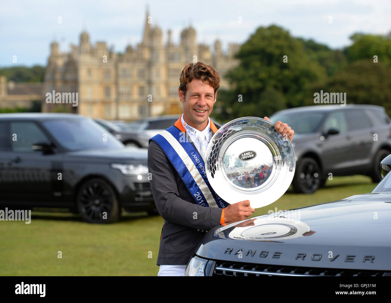 Australia's Christopher Burton, winner of the Land Rover Burghley Horse ...