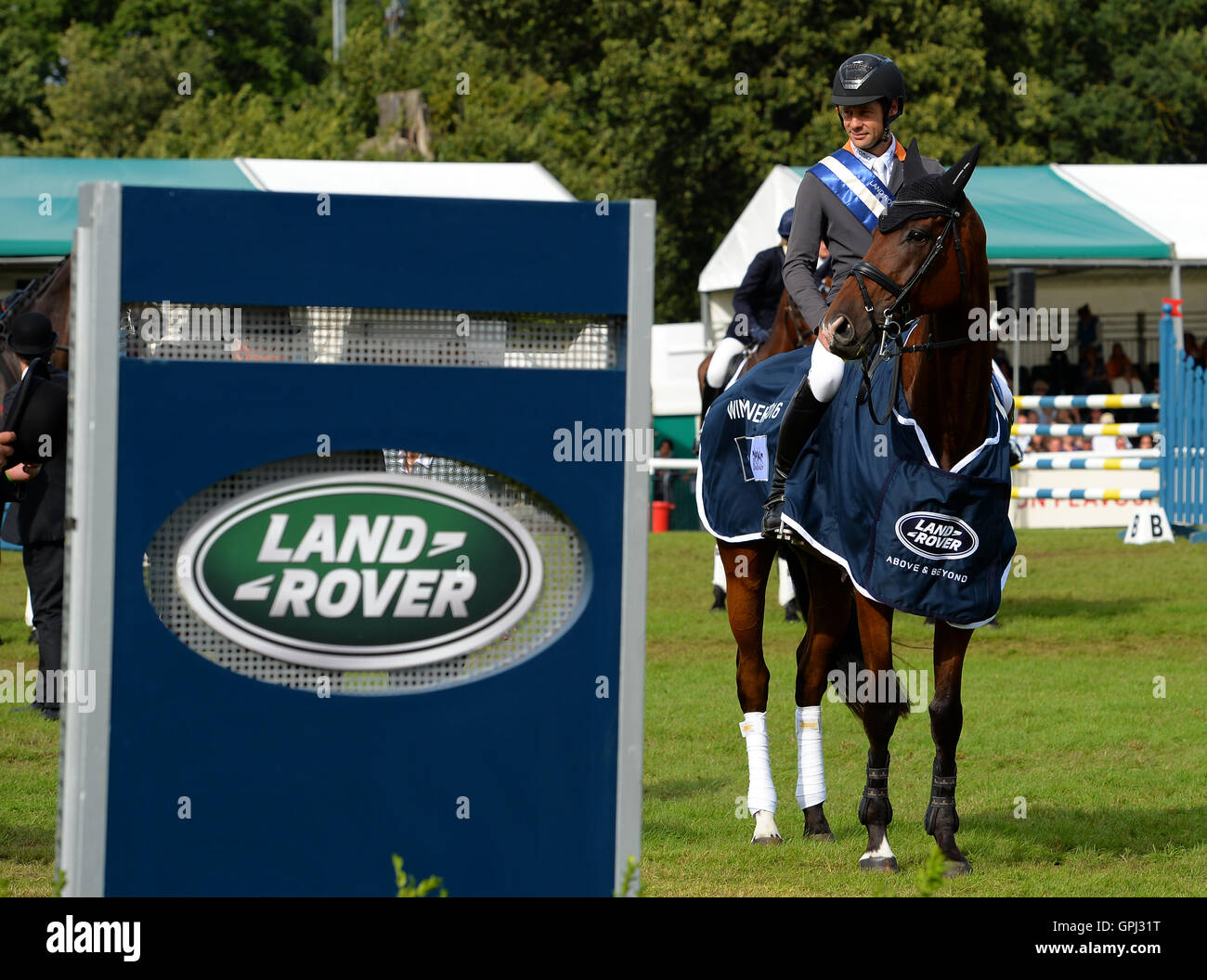 Australia's Christopher Burton and Nobilis 18, winners of the Land ...