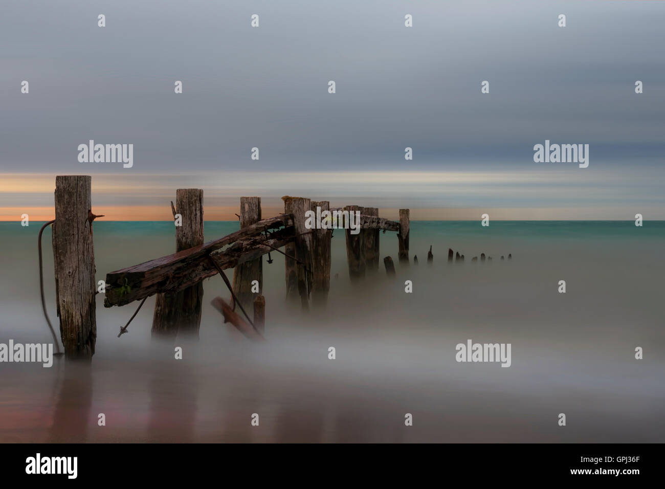 Broken pier hi-res stock photography and images - Alamy