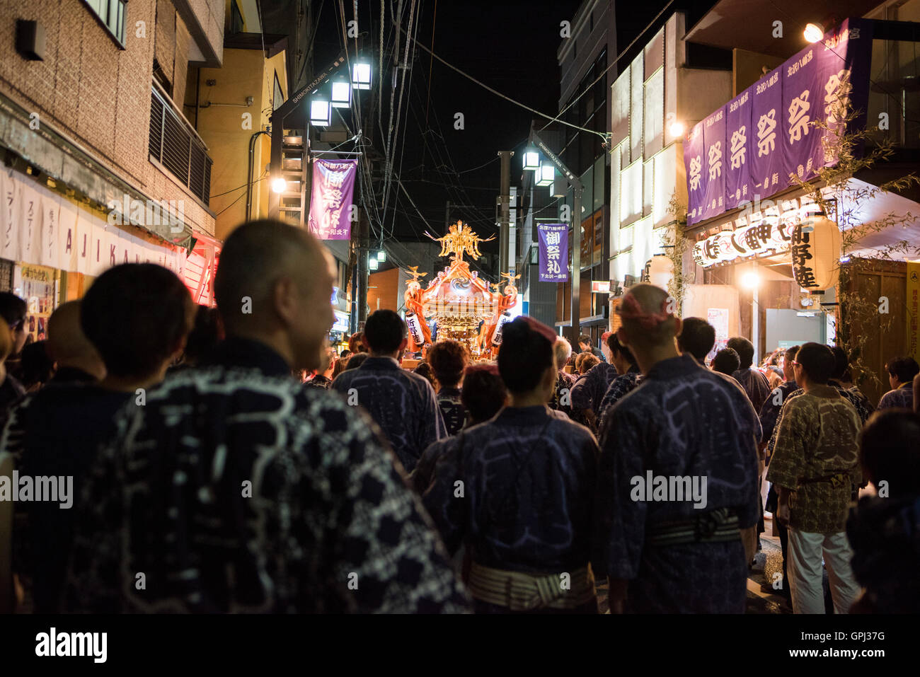 Kitazawahachiman jinja, Annual Festival,Setagaya-Ku,Tokyo,Japan Stock Photo - Alamy