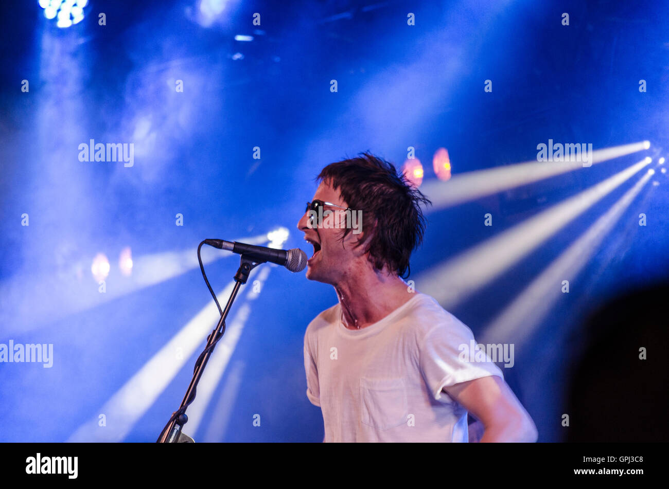 Lead singer of The Temperance Movement at Glastonbury Festival of ...