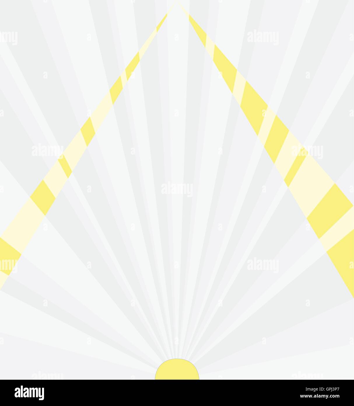 Rising sun vector vectors hi-res stock photography and images - Alamy