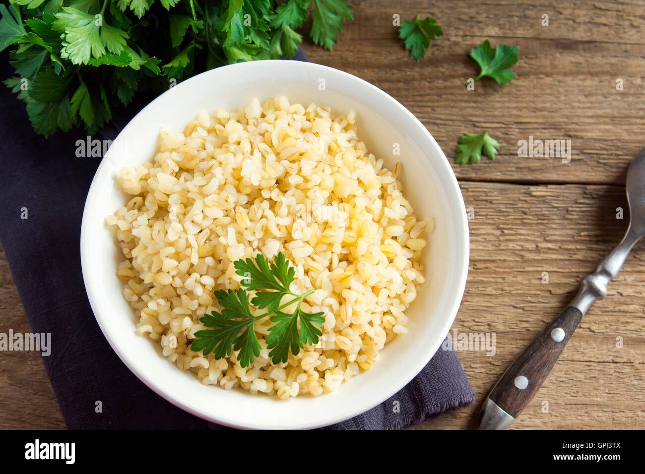Bulgar bulgur wheat hi-res stock photography and images - Alamy