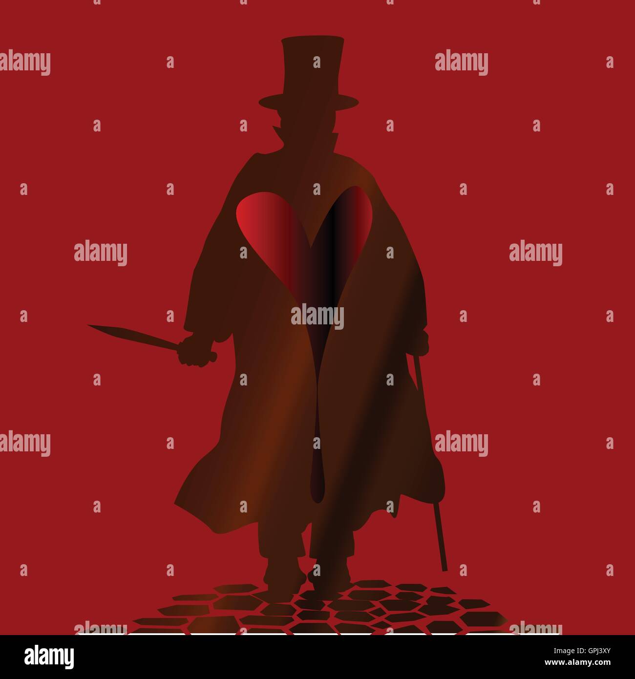 Victorian crime london Stock Vector Images - Alamy