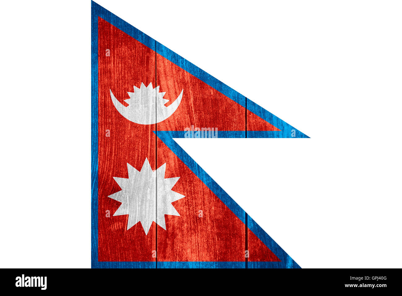 Nepalese flag hi-res stock photography and images - Alamy