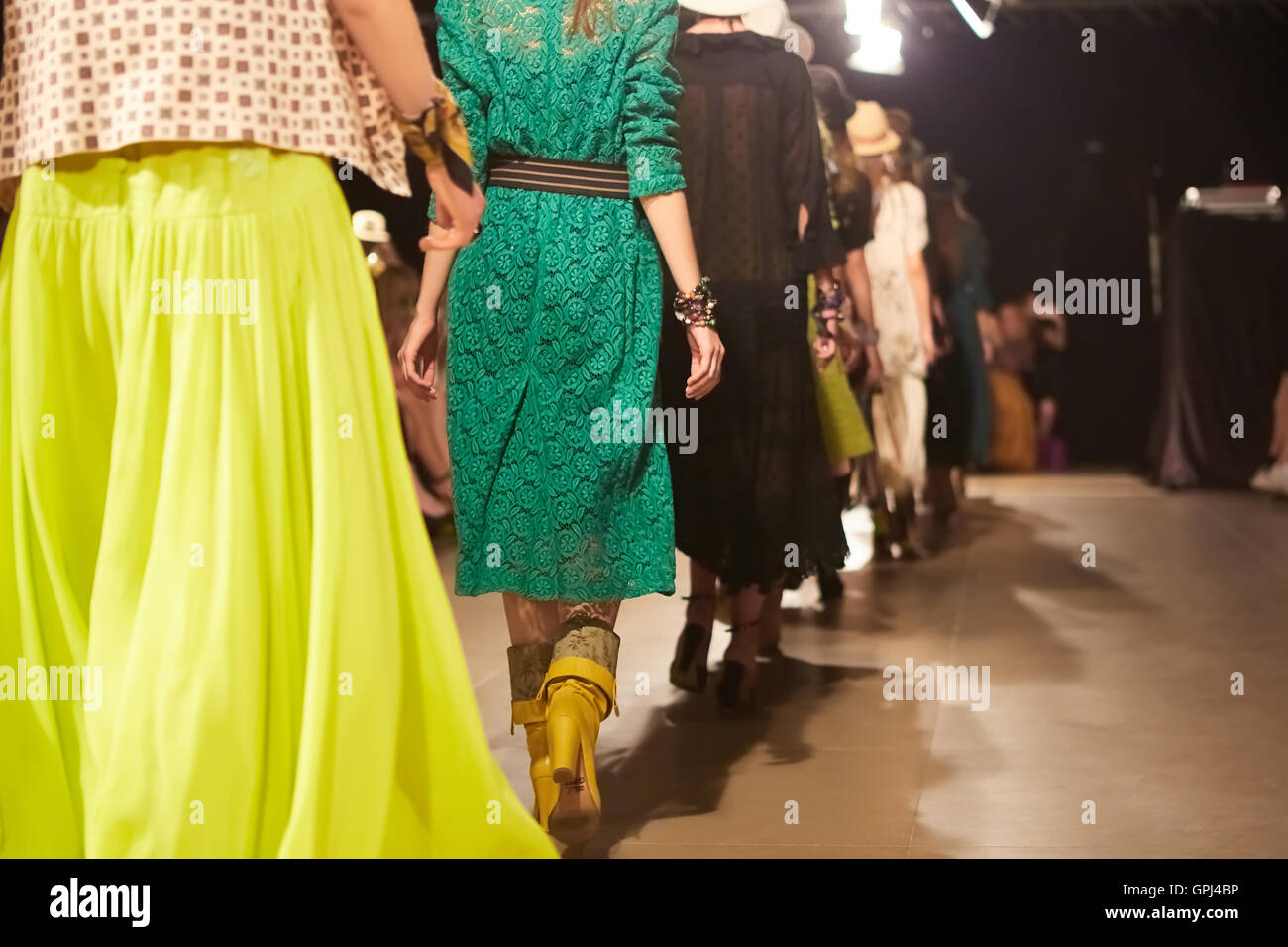 Fashion Show, A Catwalk Event Stock Photo - Alamy