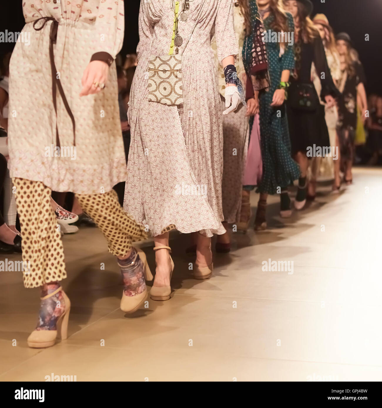 Fashion Show, A Catwalk Event Stock Photo - Alamy