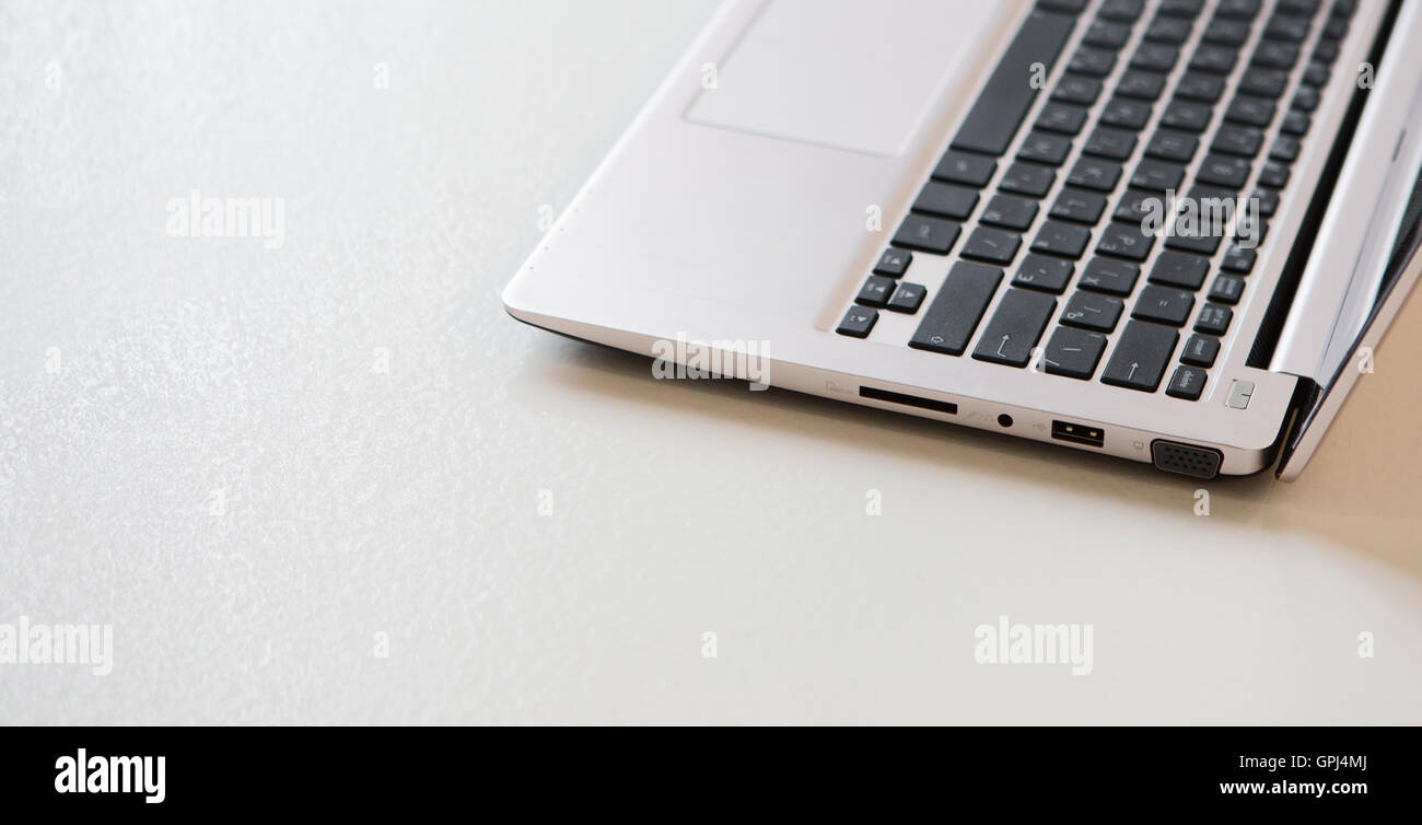 Picture of laptop computer Stock Photo - Alamy