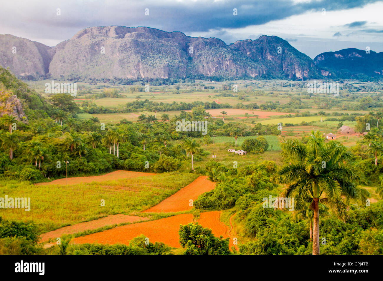 Overlooking the World Heritage Vinales Valley in Cuba Stock Photo - Alamy
