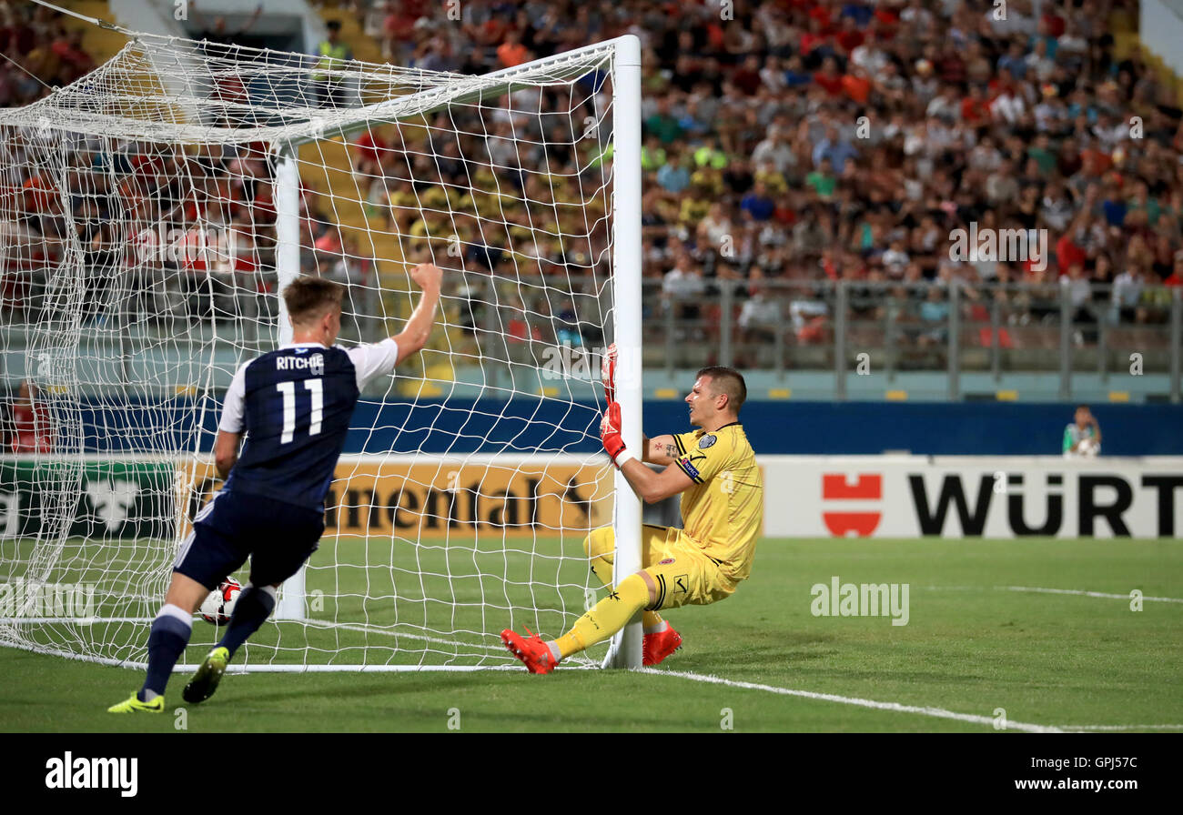 Malta goalkeeper andrew hogg hi-res stock photography and images - Alamy