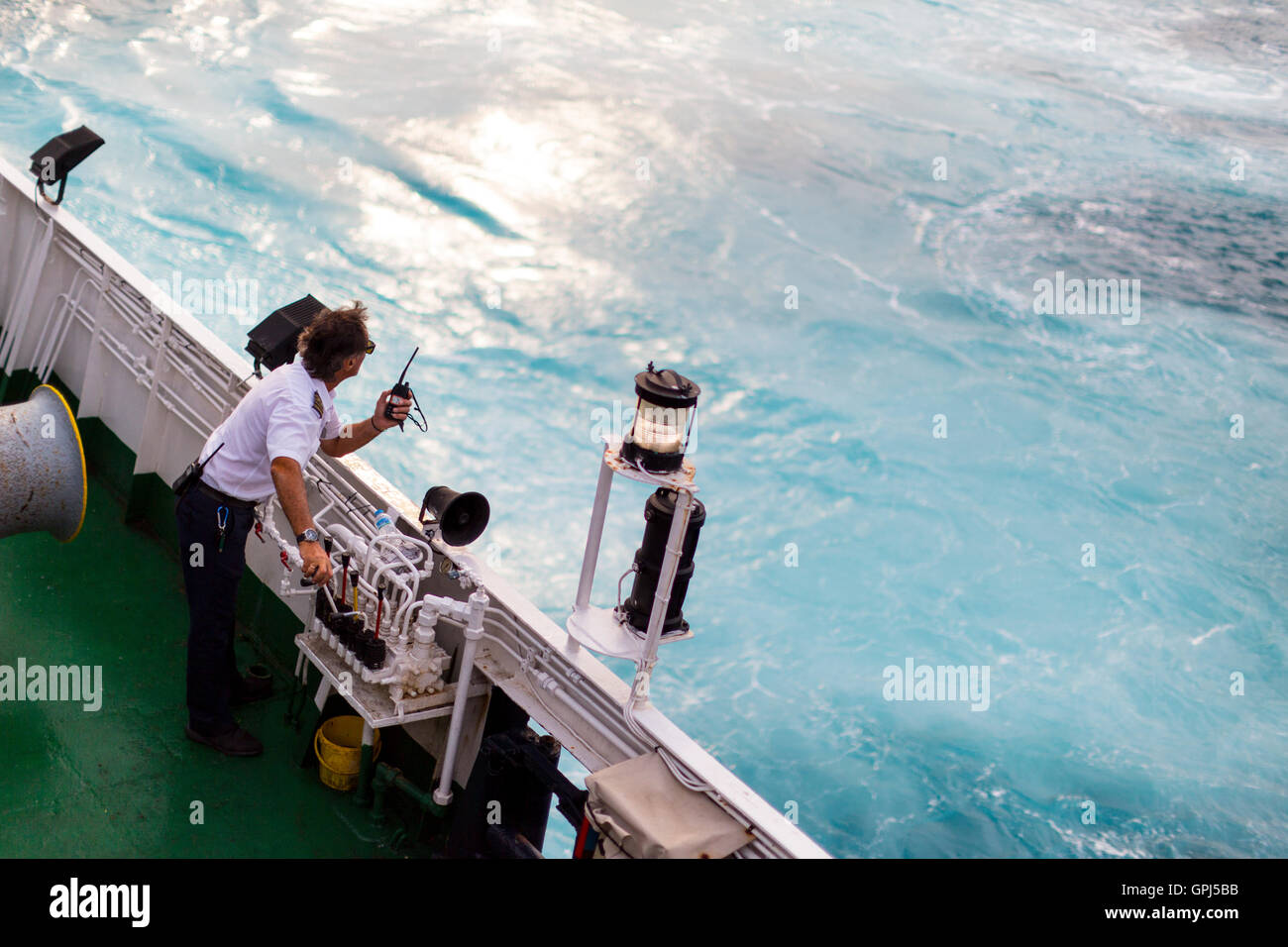 Captain of ferry hi-res stock photography and images - Alamy