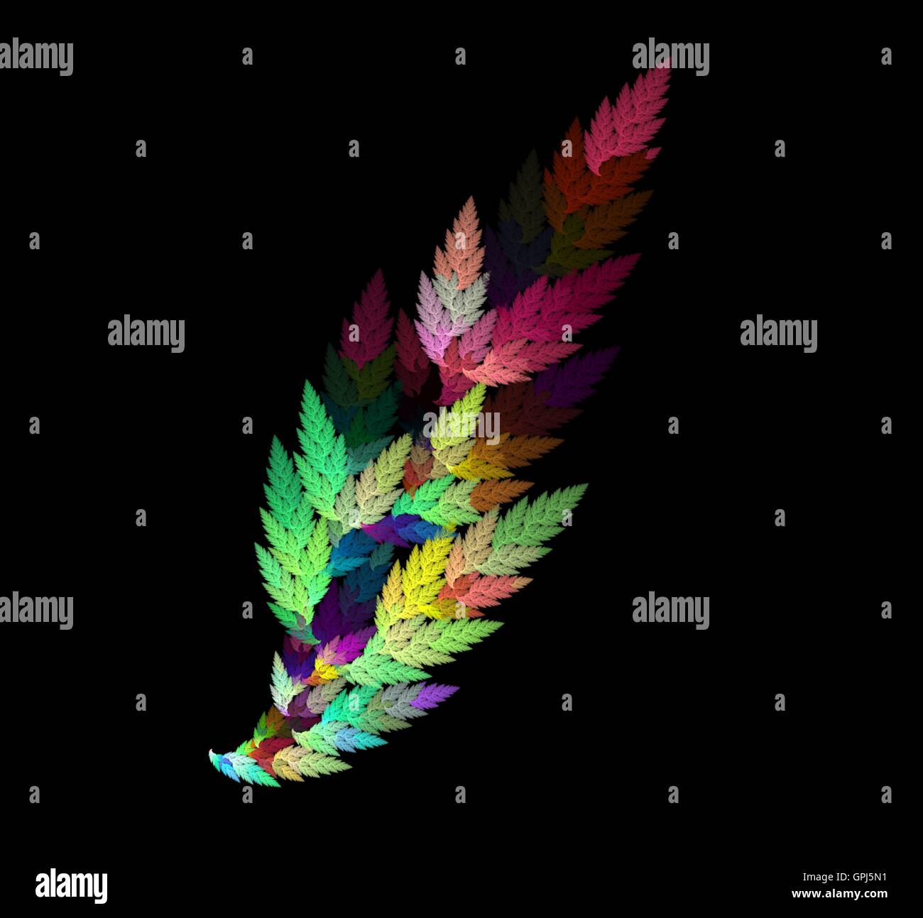 Digital feather effect hi-res stock photography and images - Alamy