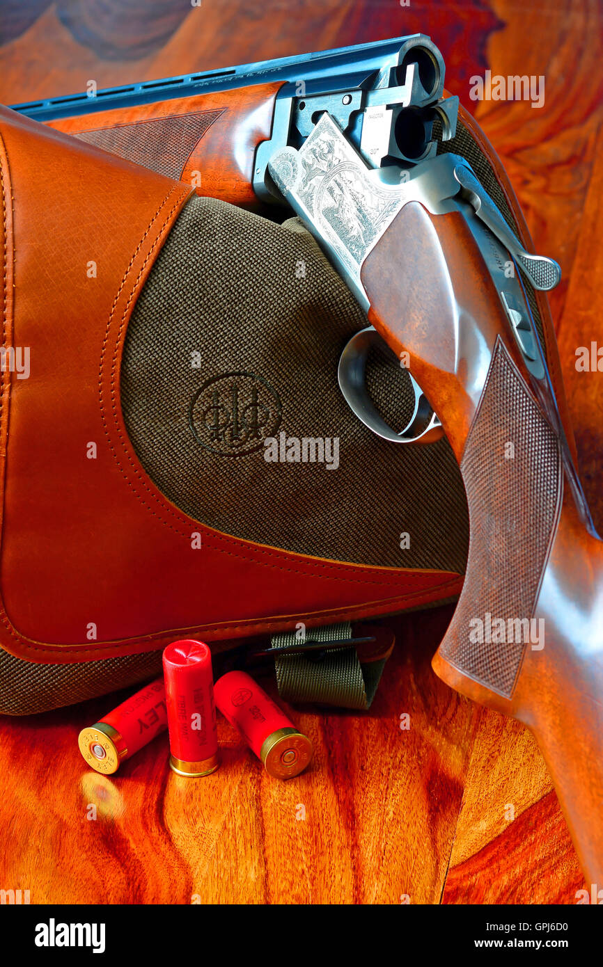 Miroku Mk70 12 gauge Game Gun Stock Photo - Alamy