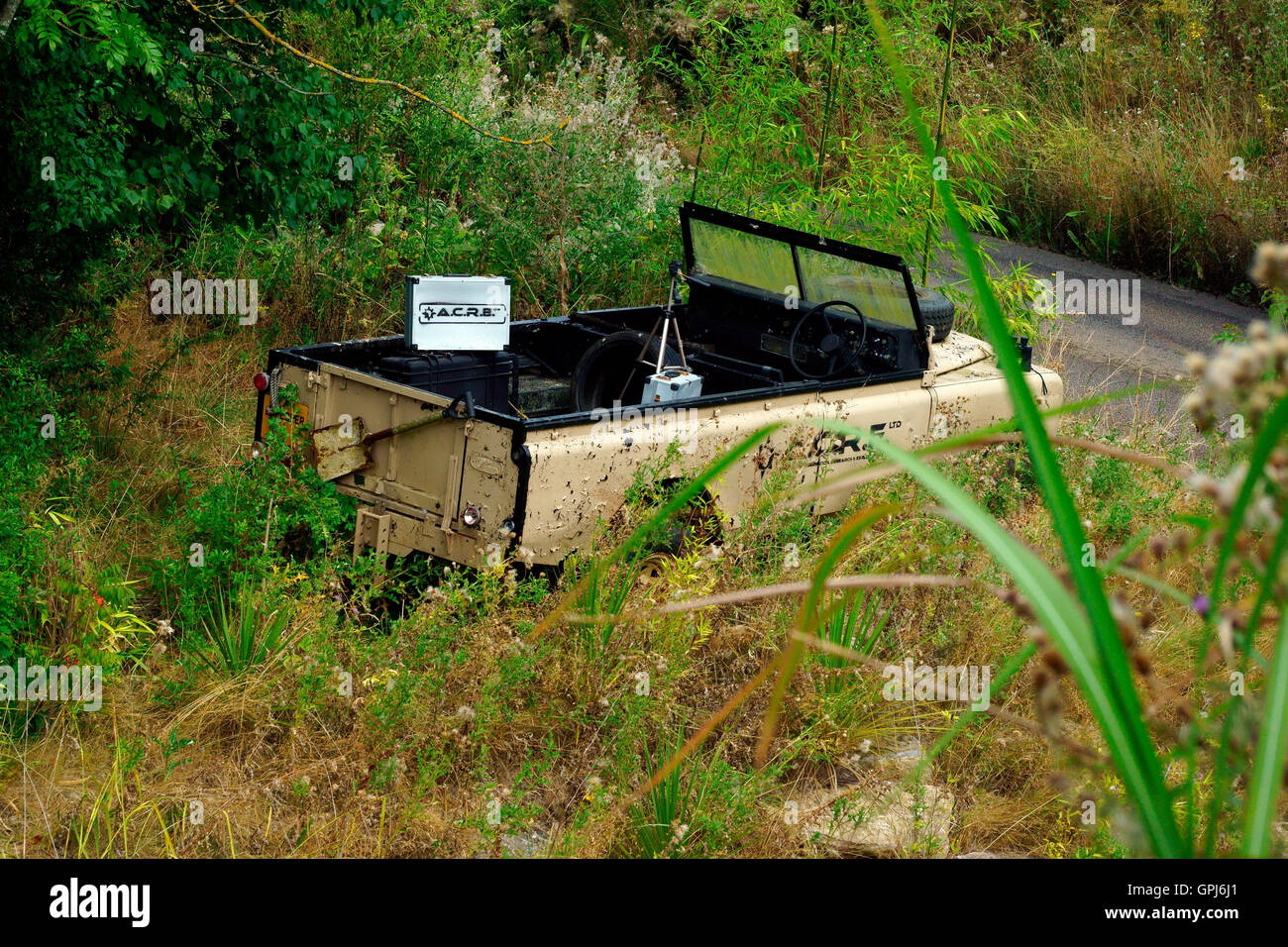 SAFARI CREW VEHICLE Stock Photo - Alamy