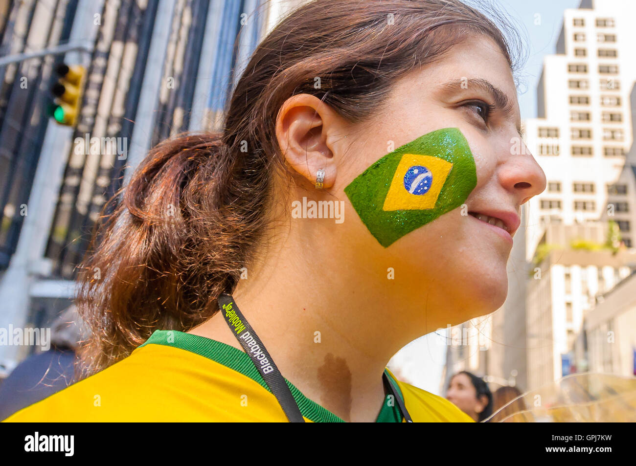 New York, United States. 04th Sep, 2016. Brazilian Day in NYC is one of ...