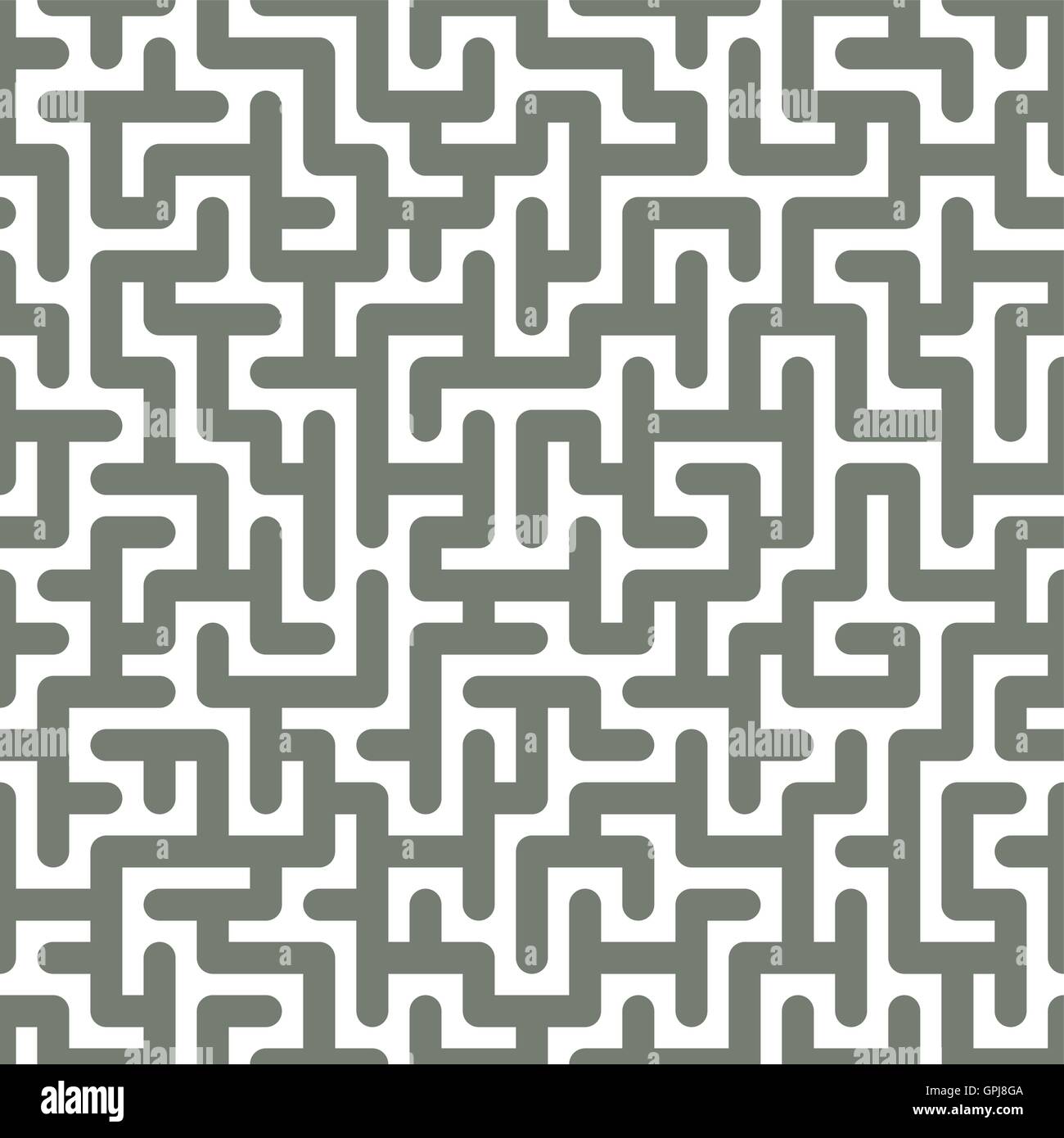 Seamless irregular labyrinth patterned texture, on transparent ...