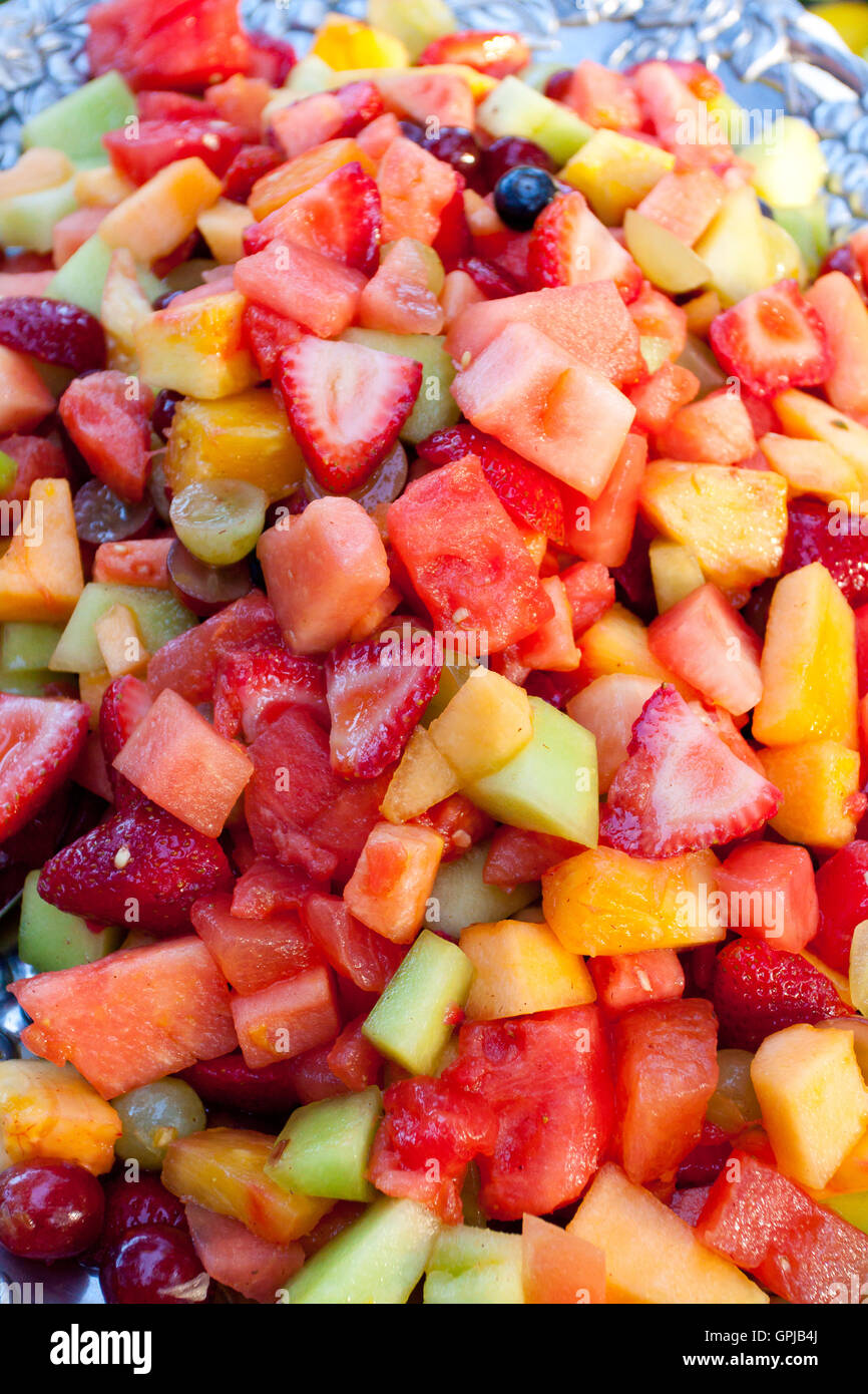 Wedding Fruit Platter Stock Photo - Alamy