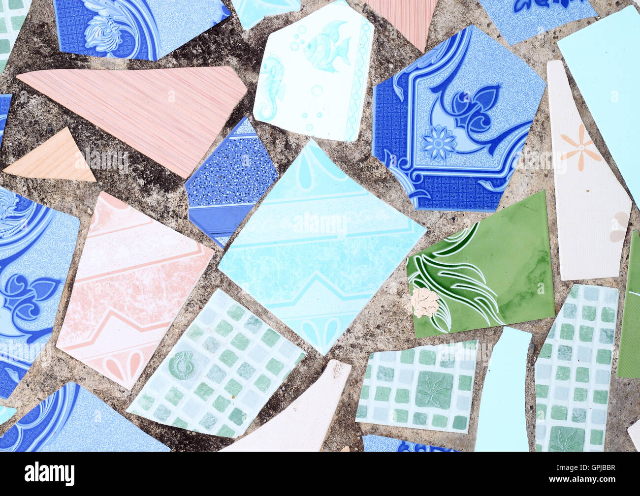 Broken Tile Stock Photos & Broken Tile Stock Images - Alamy