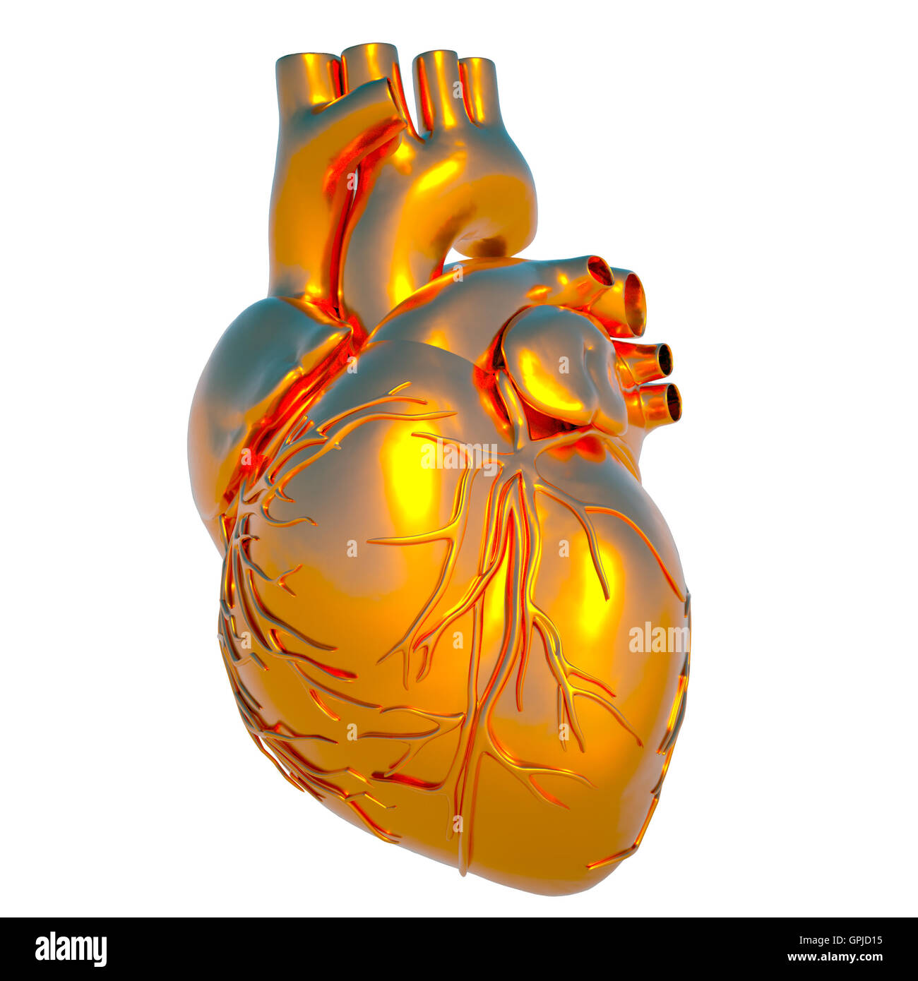 Gold human model hi-res stock photography and images - Alamy