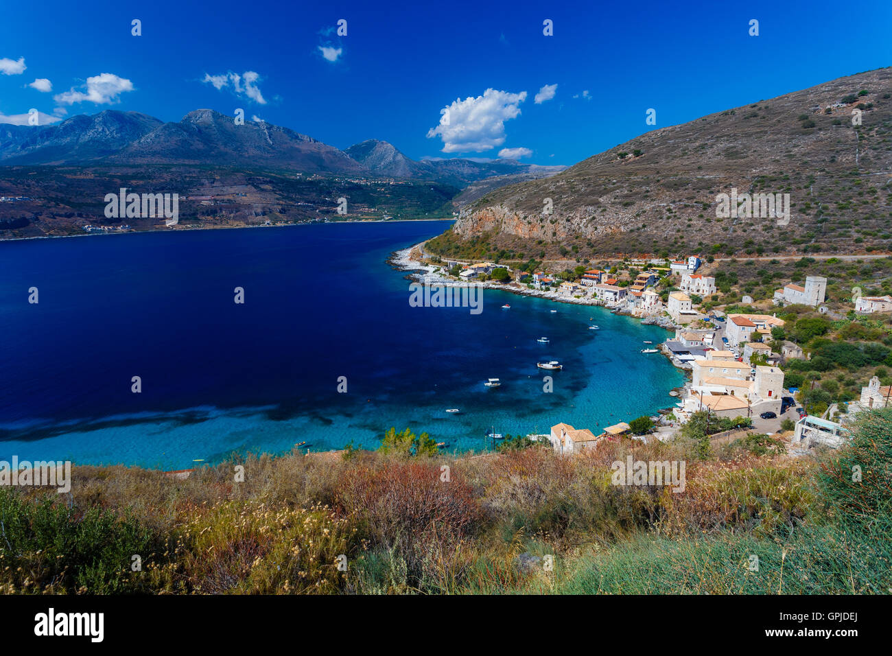 Limeni harbor town hi-res stock photography and images - Alamy