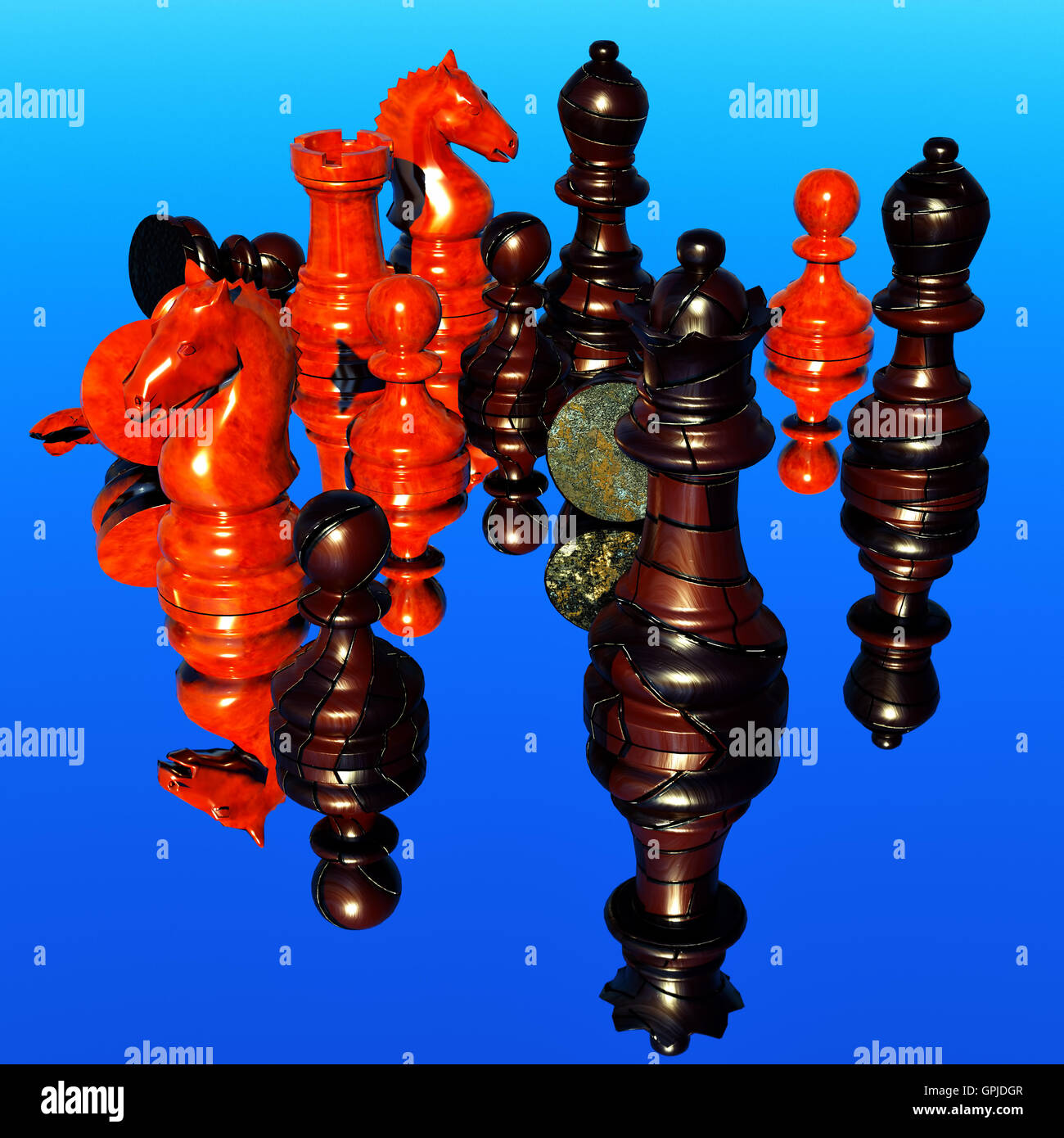 Ancient chess king hi-res stock photography and images - Alamy