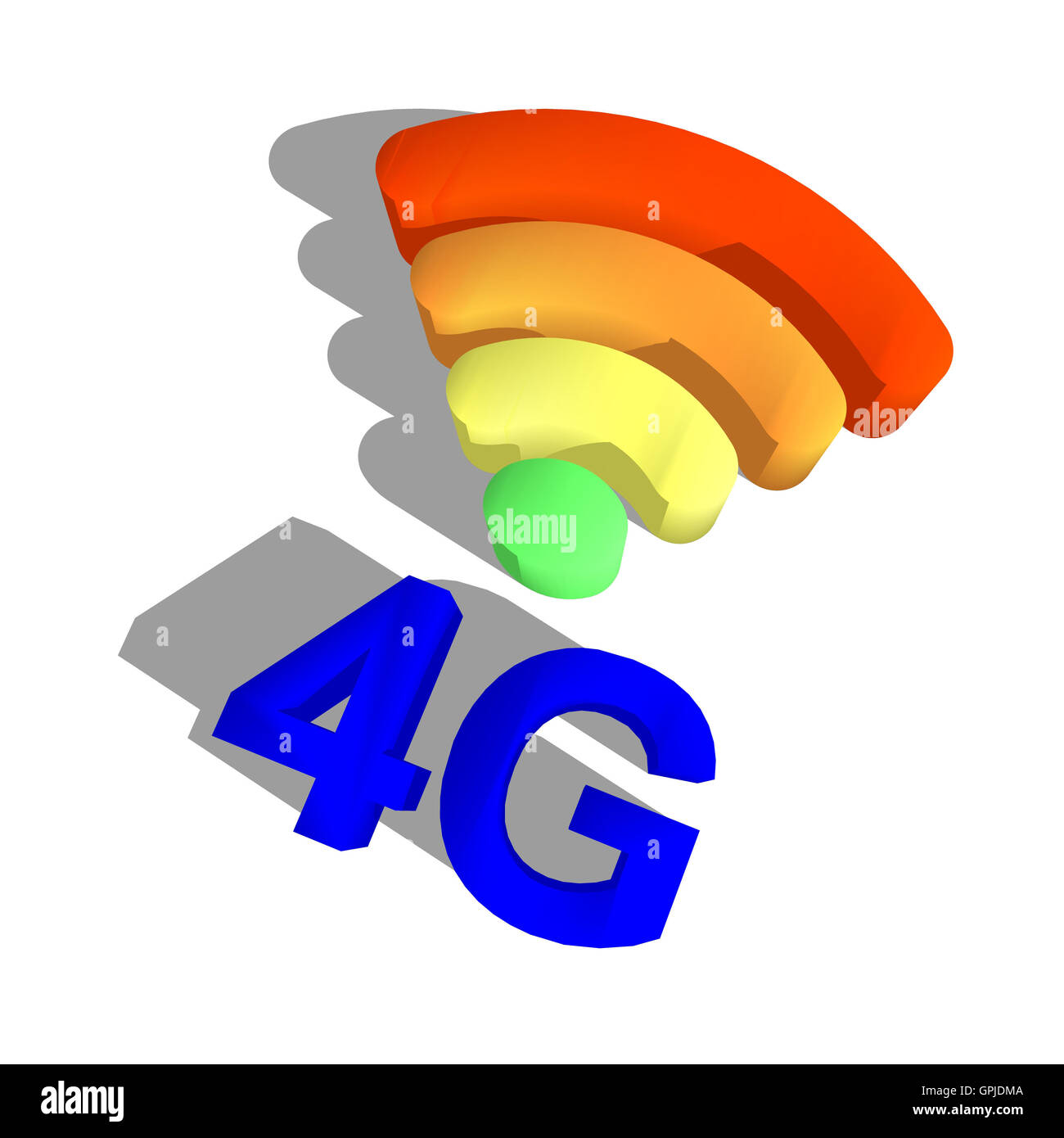 4G and signal symbol Stock Photo - Alamy