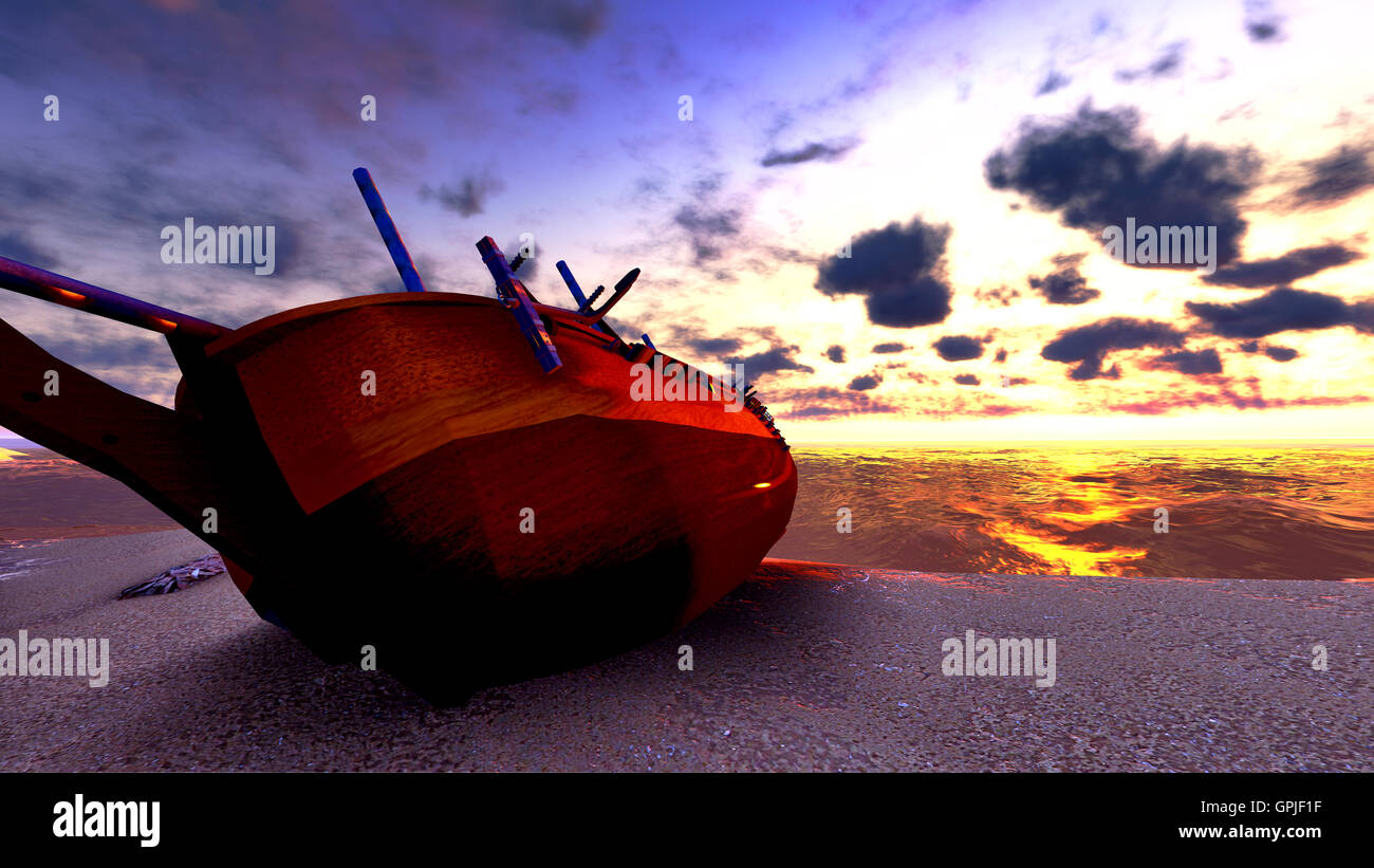 Marooned pirate island hi-res stock photography and images - Alamy