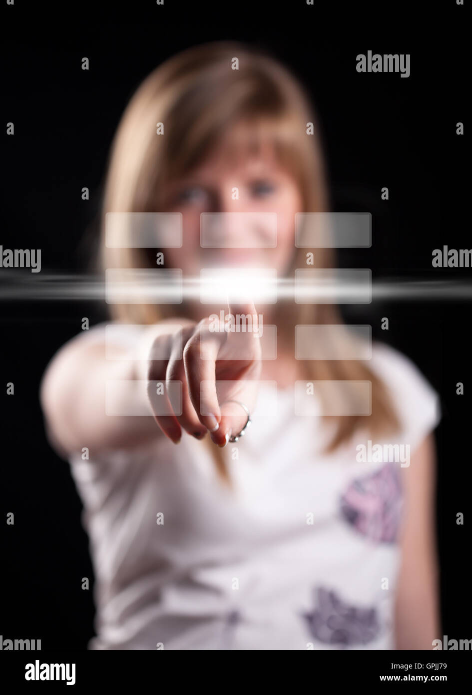 Digital button hi-res stock photography and images - Alamy