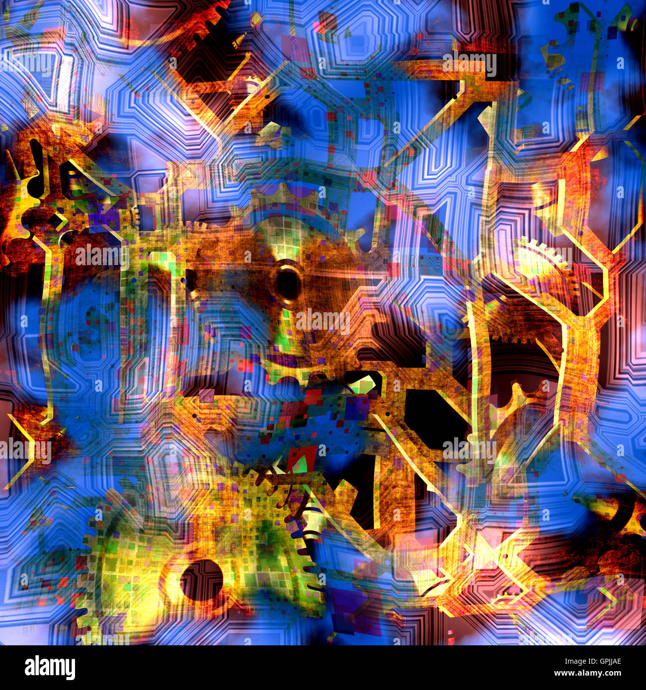 Clockwork power hi-res stock photography and images - Alamy