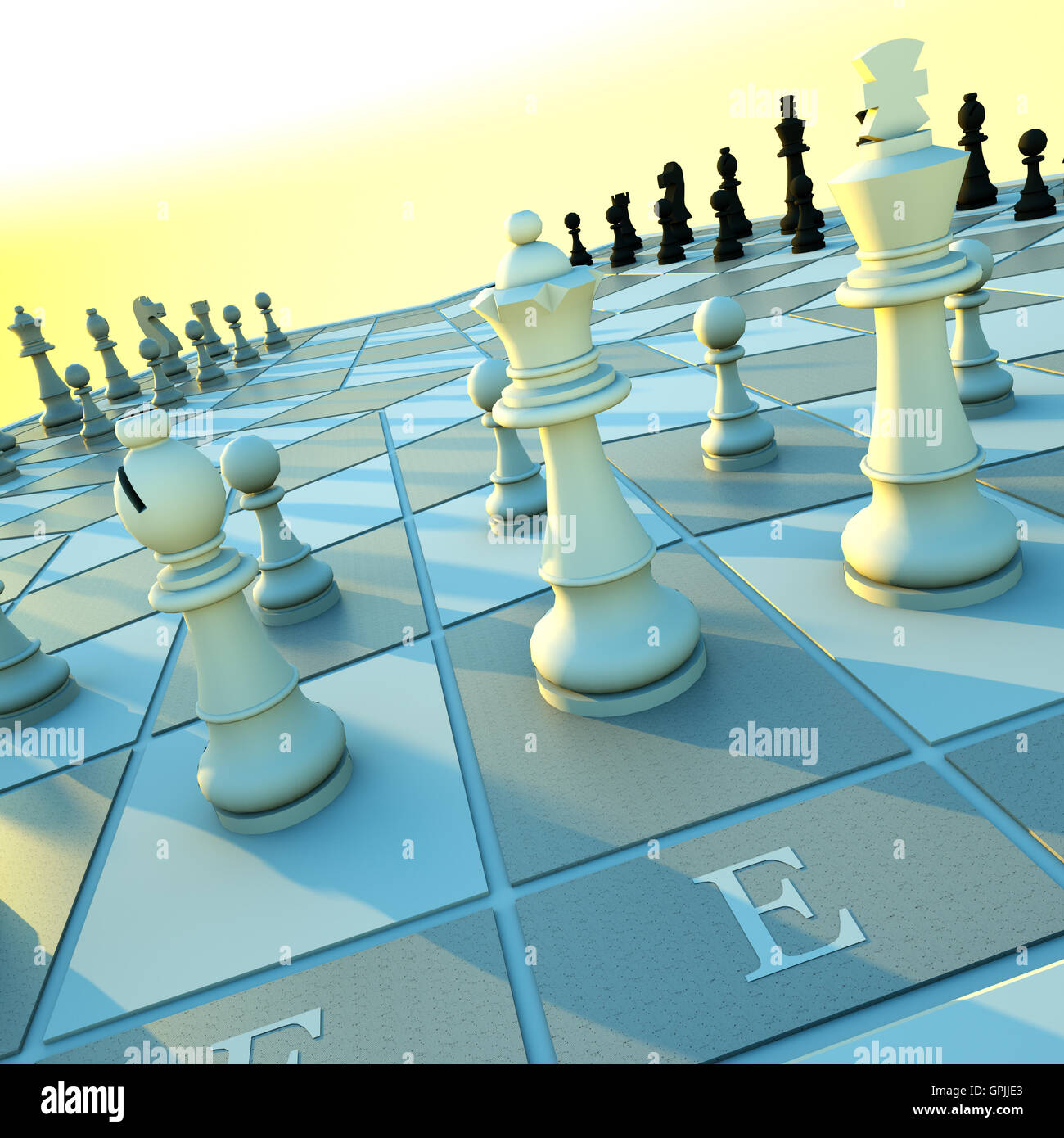 Three player chess hi-res stock photography and images - Alamy