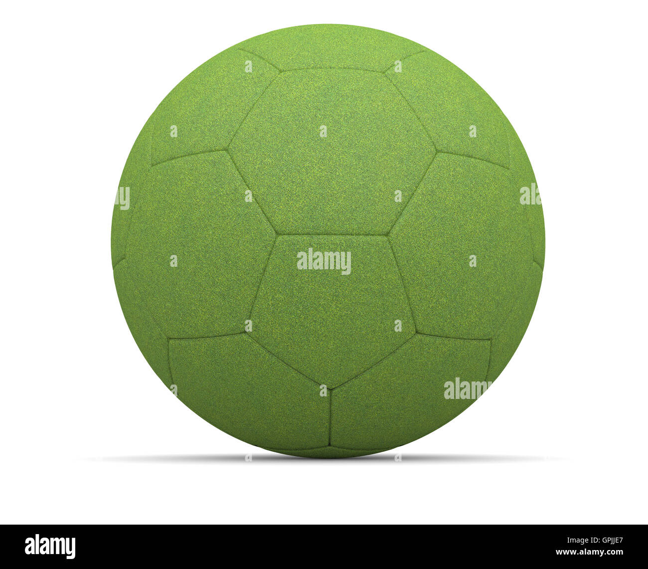Ecological football isolated Stock Photo - Alamy