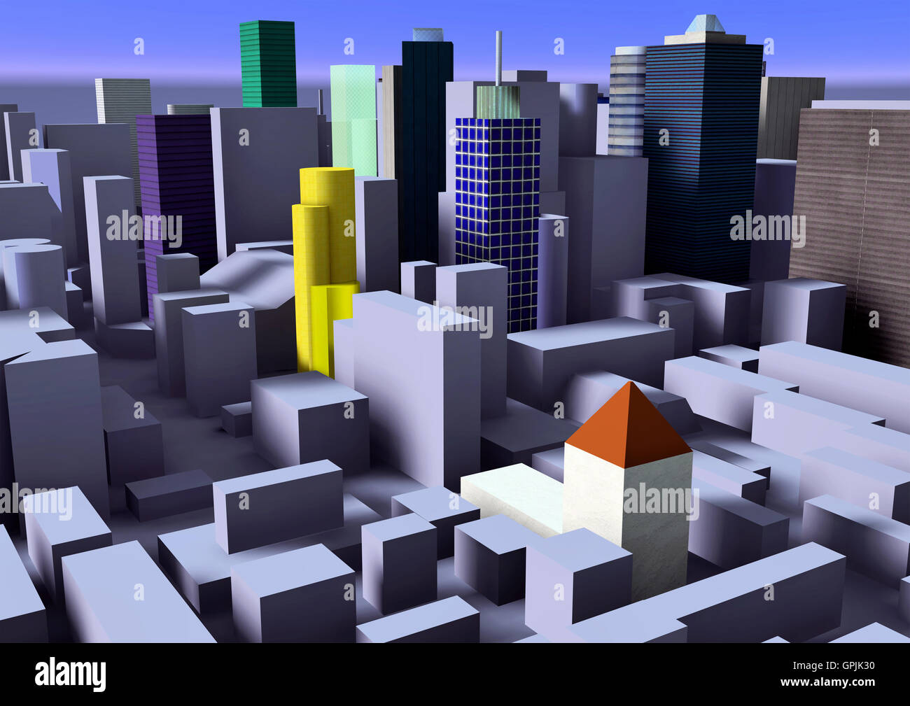 Anonymous building hi-res stock photography and images - Alamy